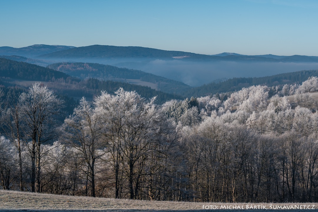 Prosincové ráno u Nicova | Šumava Net.CZ