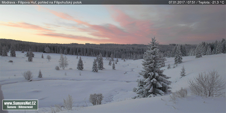Sobotní ráno na Filipově Huti | Šumava Net.CZ